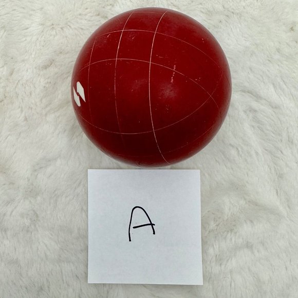 Sportcraft | Games | Vintage Sportcraft Bocce Ball Single Red Ball ...